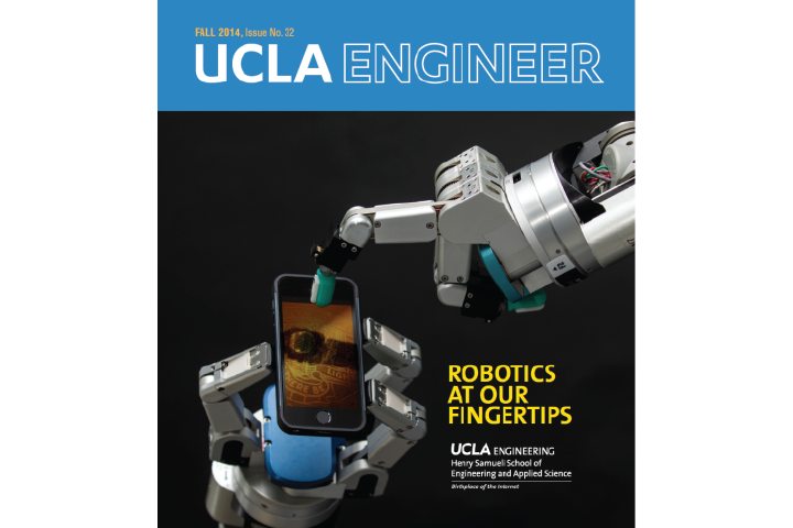 Biomechatronics Lab featured on cover of UCLA Engin. Alumni Magazine ...
